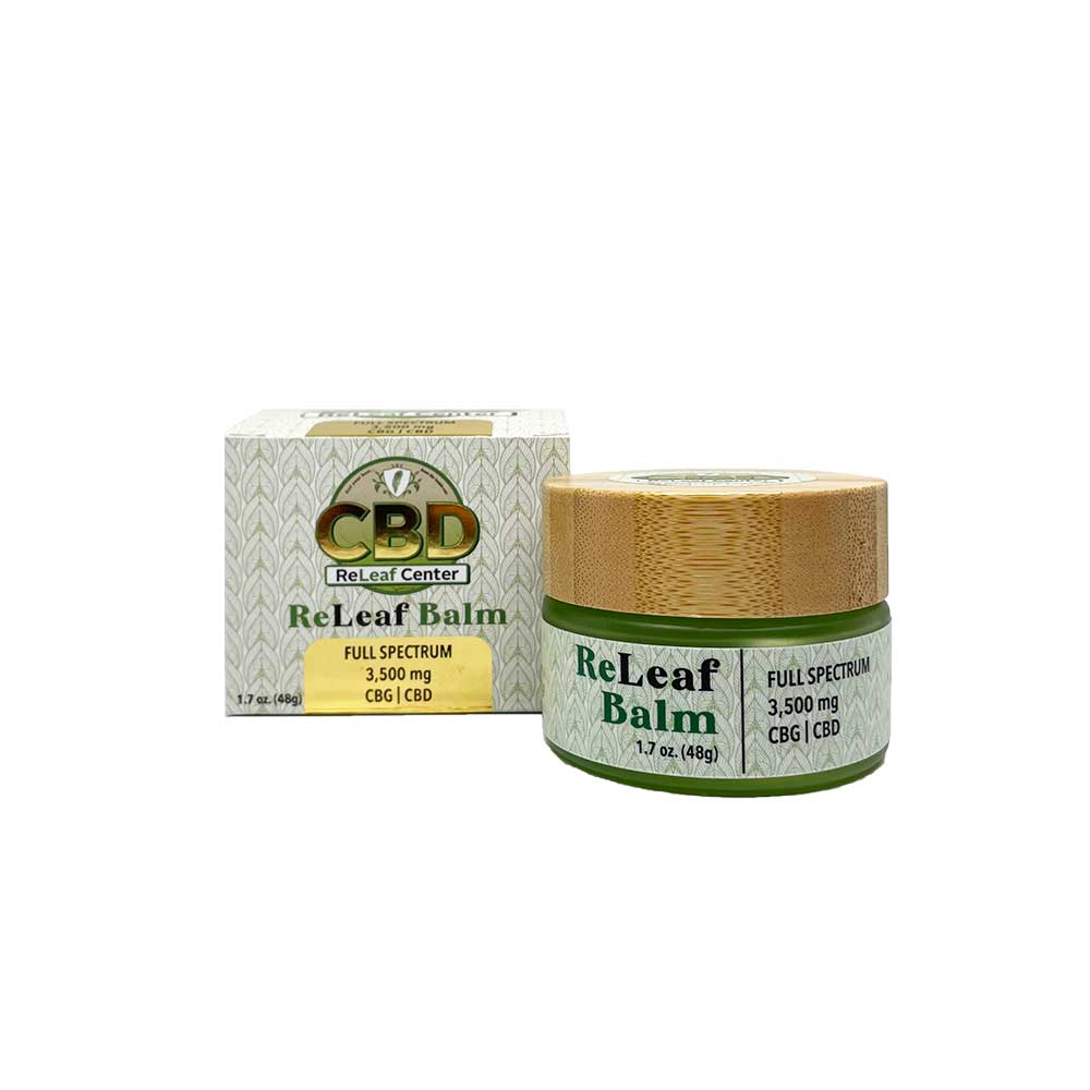 ReLeaf Balm 3500 MG CBG/CBD - CBD Releaf Center | Bellingham